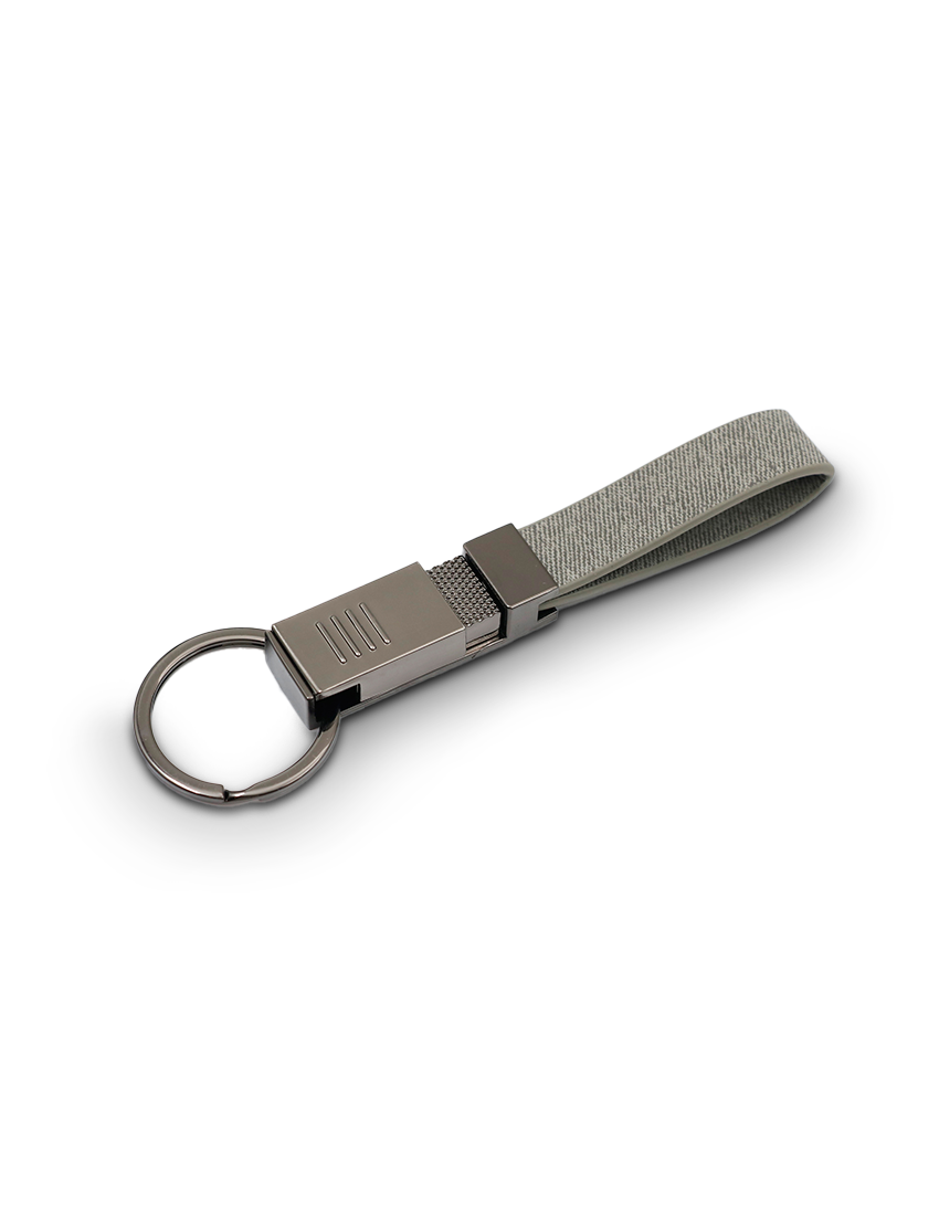 CHIC KEYCHAIN - Innovative Slide-Down Keyholder In PU And Gunblack ...